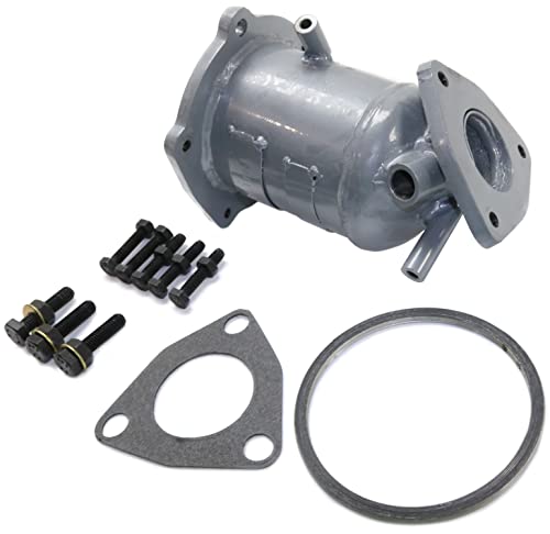 Evan Fischer Catalytic Converter 46-State Legal Compatible with 1999-2005 Hyundai Sonata, 2001-2004 Santa Fe, Fits 2001-2006 Kia Optima Front
