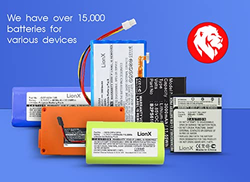 Battery for Citizen CMP-10 Mobile Thermal Printer BA-10-02 2200mAh LIONX