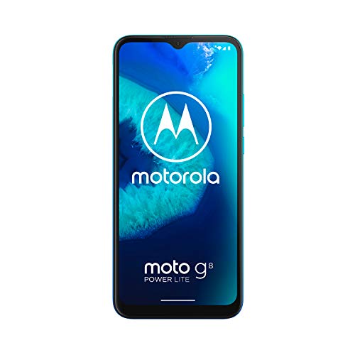Motorola Moto G8 Power Lite XT2055-2 64GB GSM Unlocked Android Smart Phone - Arctic Blue