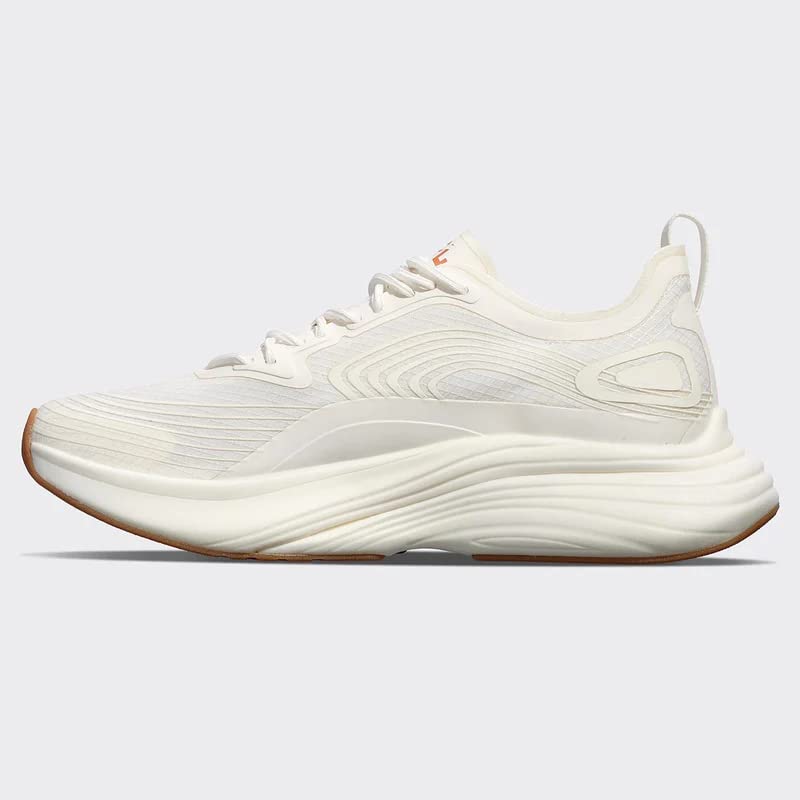 APL: Athletic Propulsion Labs Women's Streamline Sneakers, Ivory/Gum, 7.5