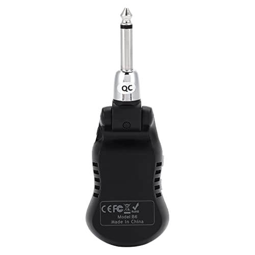 Bnineteenteam Guitar Effector, USB Rechargeable Battery and Guitar Effector, Super Portable Guitar Transmitter Receiver with 5 Sound Modes Accessory Mixer Supplies
