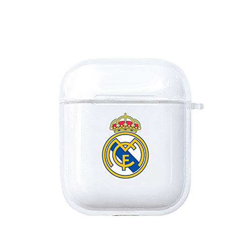 Mirage Cases Soccer Team Club Protective Thin Transparent Case Compatible with AirPods 1 & 2 Charging Case (26)