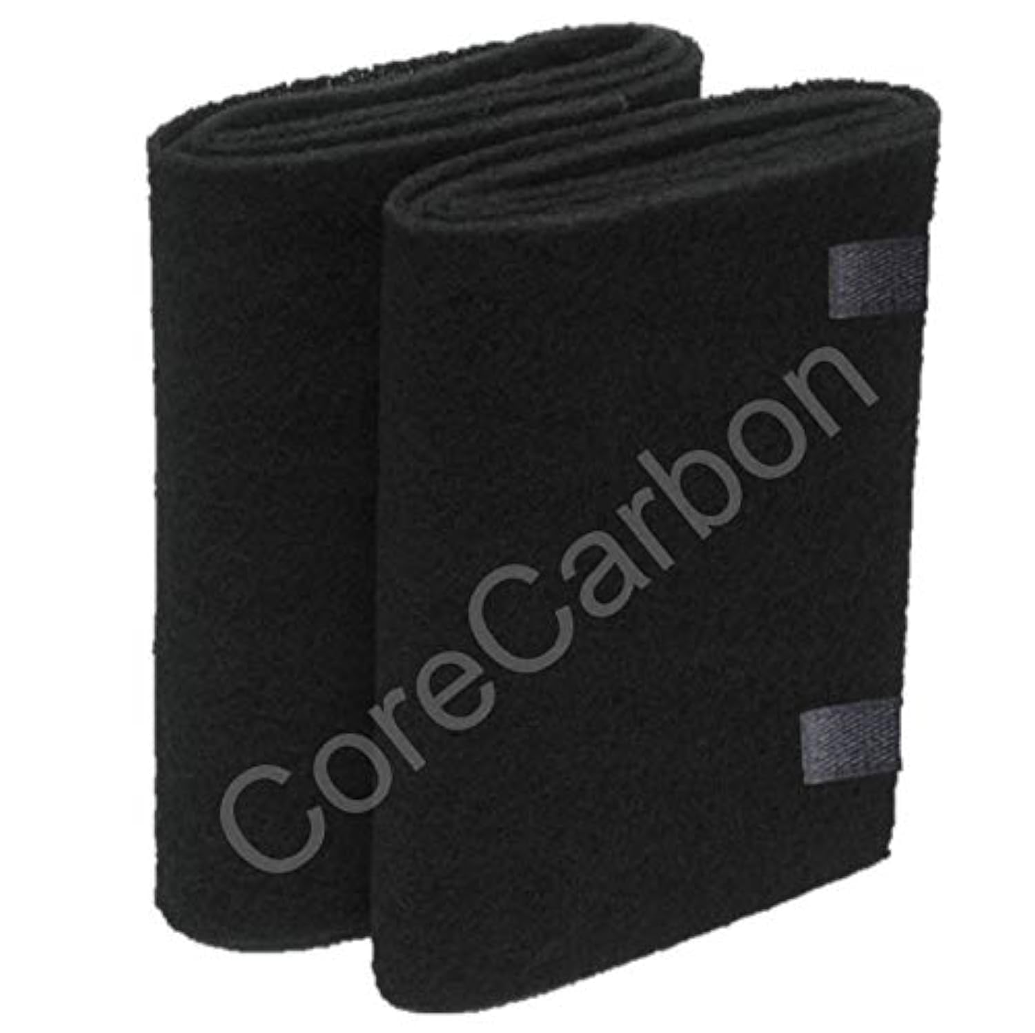 CoreCarbon 2-Pack Exact Fitment Pre-Filter Designed to Fit Honeywell 22500 or TWO HRF-F1 (Labeled "F") With Two Gaskets Air Purifier Round Replacement Filters