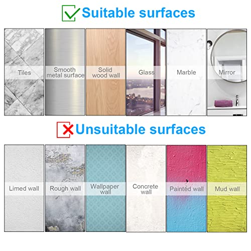 AORZOV 4PCS Sponge Holders for Kitchen Sink, Caddy Dish Strong Adhesive Small Sponge Holder, SUS304 Stainless Steel Minimal Size Premium Rustproof & Waterproof
