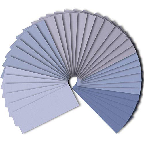 AUSTOR 36 Pieces Sandpaper 1500 2000 2500 3000 5000 7000 High Grit Wet and Dry Sandpaper Assortment 9 x 3.6 Inches Abrasive Paper