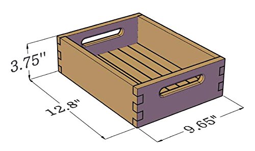 AquaTeak The Original Moa Teak Small Storage Tray