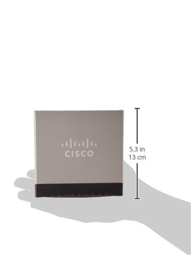 Cisco SG200-08P 8-port (4 Reg + 4 PoE) Gigabit PoE Smart Switch (SLM2008PT-NA)