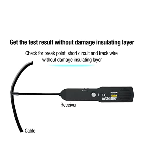 allsun em415Pro Automotive Electrical Open&Short Finder Circuit Tester Tone Generator Cable Wire Breaker Tracker Circuit Fault Finder DC 6-42V Probe Car Diagnostic Tools