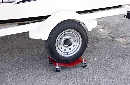 Auto Dolly M998035 Car Dollies, 12 x 16 in, 10, 000 lb., PK4