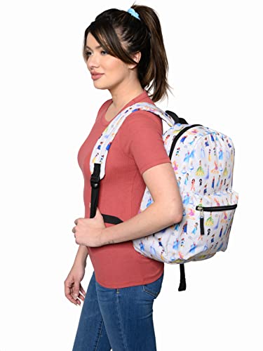 Disney 16" Laptop Backpack Cargo Pocket D100 Princess Minnie Mouse AOP