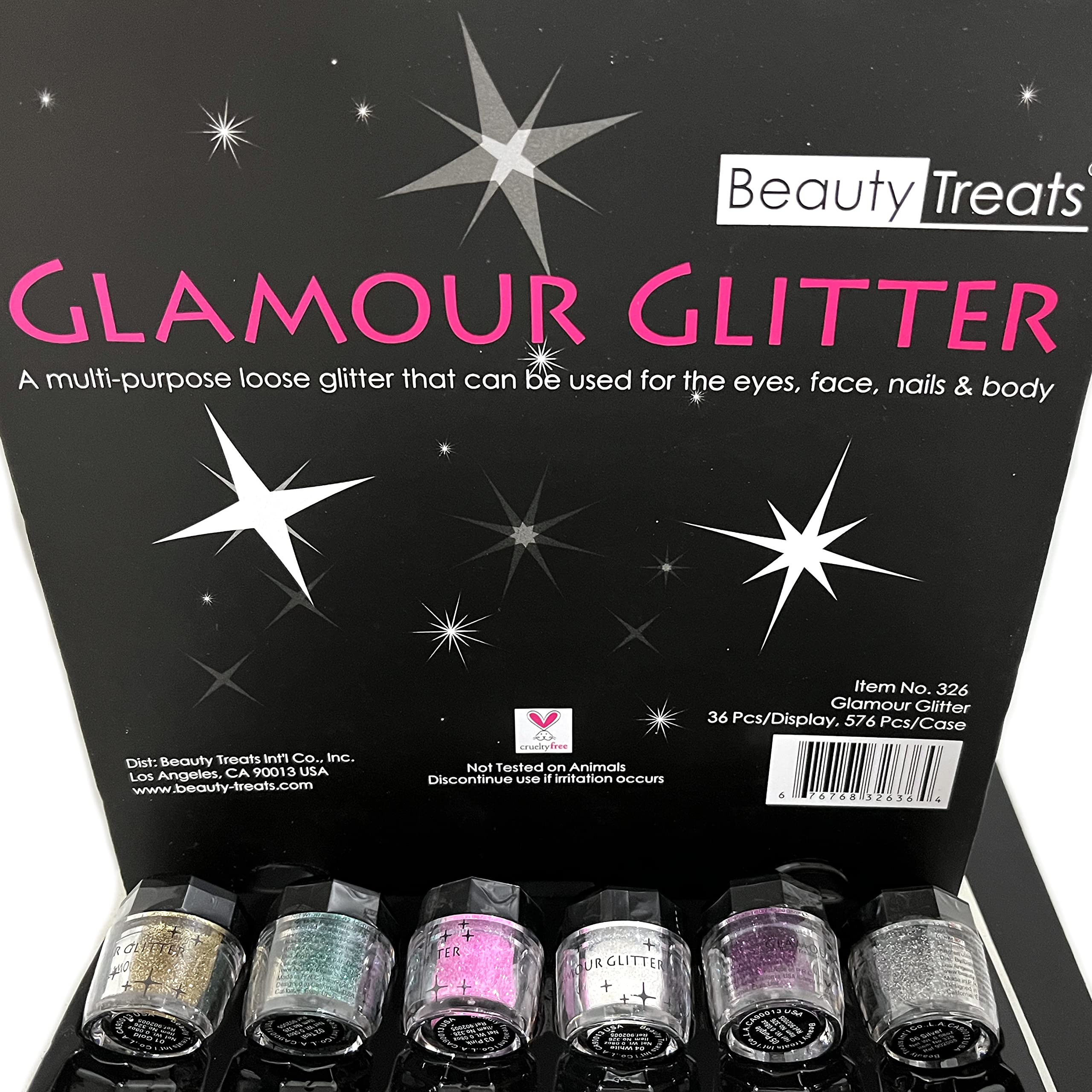Cosmetics Eye shadow Color Makeup Pro Glitter Eyeshadow Palette 6 Colors