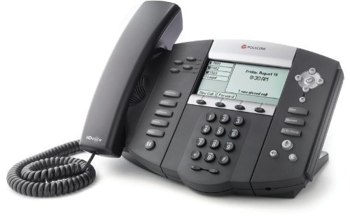 Polycom SoundPoint IP 550 with Power Supply (Renewed)