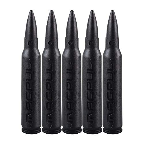 Magpul 223 Dummy Rounds, Polymer, 0.02 kg (Pack of 5), Multicolor