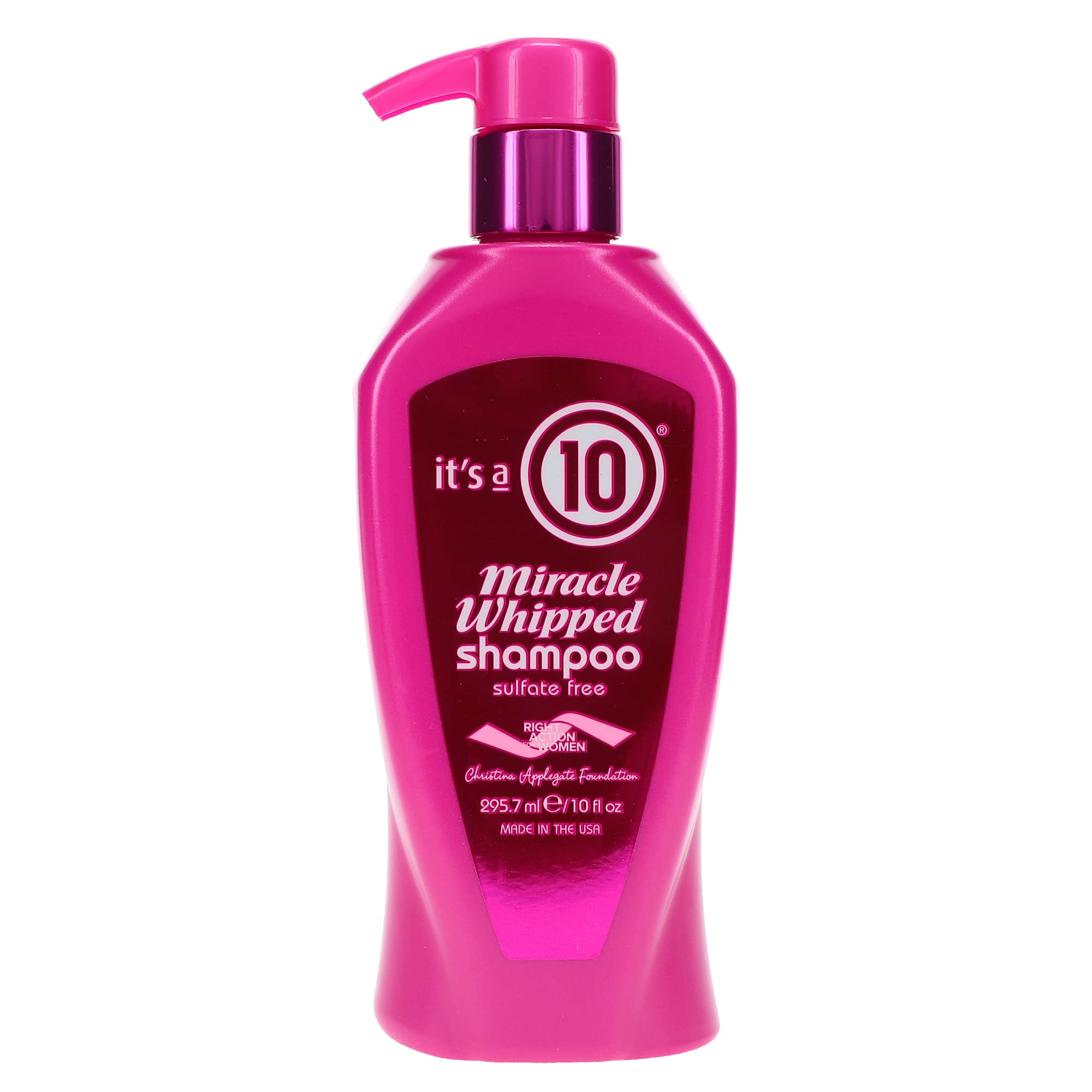 It's a 10 Miracle Whipped Shampoo and Conditioner