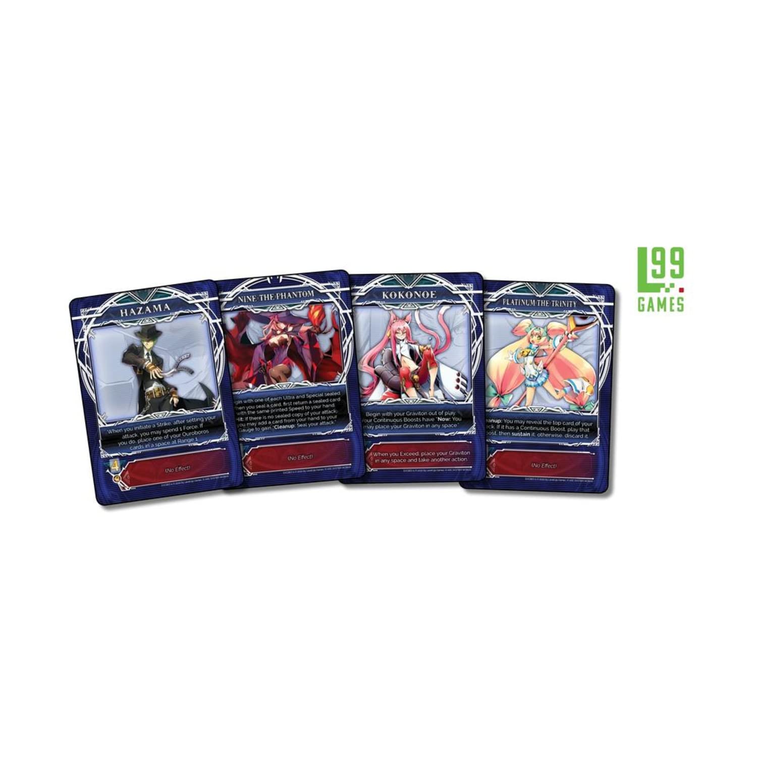 Level 99 Games BlazBlue Exceed Fighting System HAZAMA BOX | Tabletop Arcade Game | Combat Strategy Game for Adults and Teens | Ages 16+ | 2 Players | Average Playtime 15 Minutes | Made