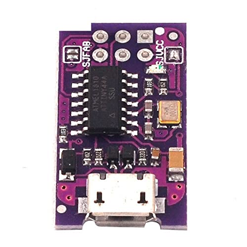 5V Micro USB Tiny AVR ISP ATtiny44 USBTinyISP Programmer Module for Arduino Bootloader ISP Microcontroller ATTiny45 85