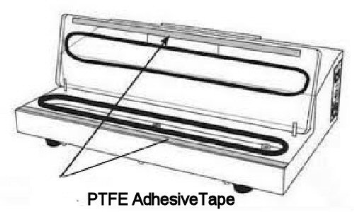 FIVE (5) Factory Weston PRO-2100 (65-0101) and PRO-2300 (65-0201) Pro Series Heating Element Wires.PLUS 2 FREE PTFE Cloth Tapes !