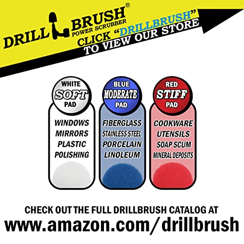 Drill Brush - Soft - Cotton - Cone - Buffer Polisher - Car Buffer - Buffing Wheel - Polisher - Metal - Chrome - Stainless Steel - Aluminum - Titanium - Glass - Wood - Buffer - Wheels - Rims - Engine