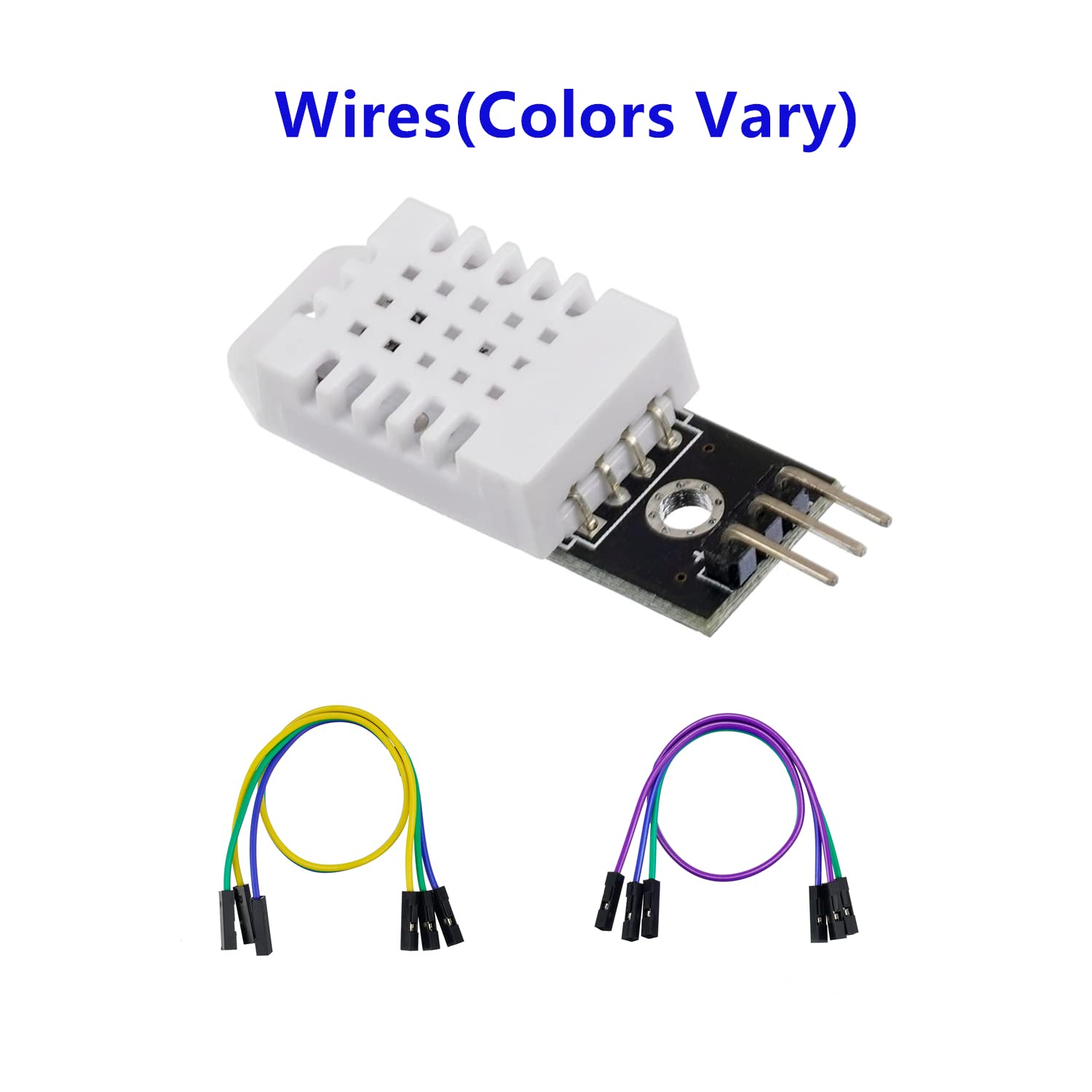 BOJACK DHT22/AM2302 Digital Temperature Humidity Sensor Module Monitor Sensor Replace SHT11 SHT15 for Arduino Electronic Practice DIY (Pack of 2)