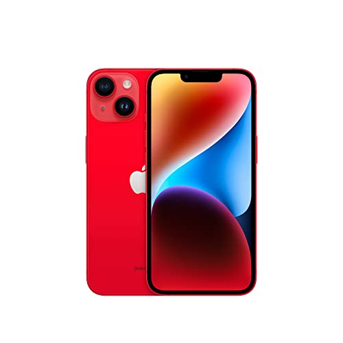 Apple iPhone 14, 512GB, (Product) Red - Unlocked (Renewed)