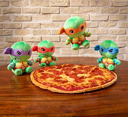 Club Mocchi Mocchi- Teenage Mutant Ninja Turtles Plush β TMNT Michelangelo β Collectible Squishy Turtle Plushies β 6 Inch