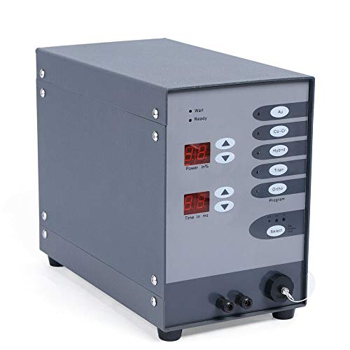 Automatic CNC Spot Welding Machine Automatic CNC Spot Welder Pulse Argon Arc Welding Machine Jewelry Repair Soldering Machine for DIY Jewelry Repair Hardware Workpiec