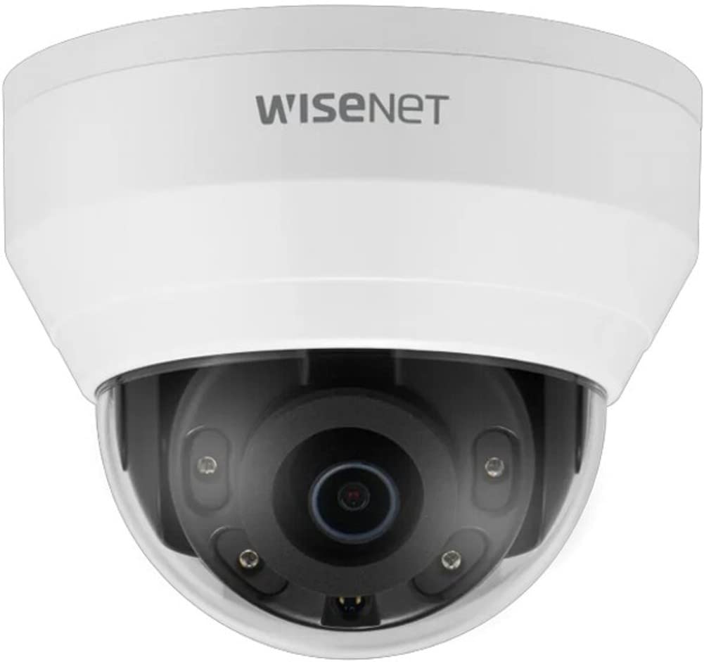 hanwha QND-8010R 5 MP Network IR Dome Camera with 2.8mm Lens Indoor