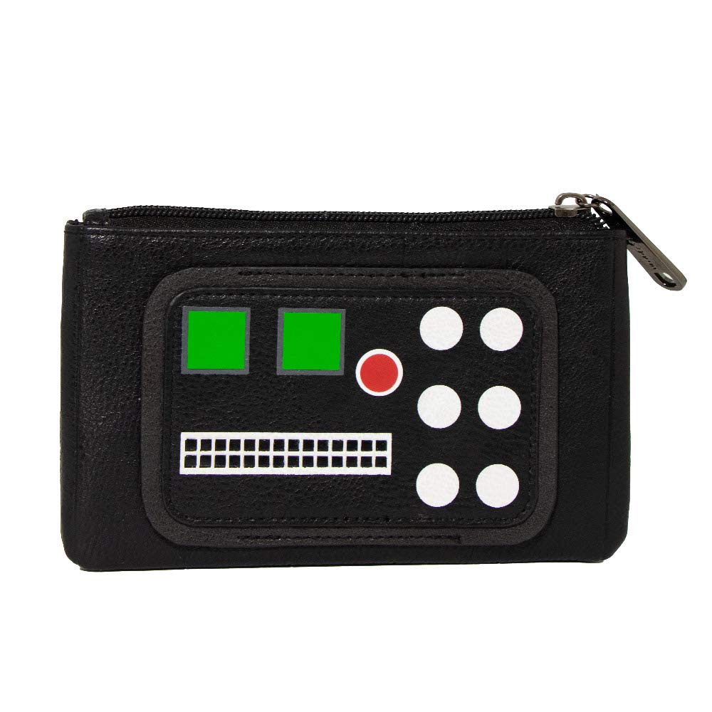 Buckle Down Star Wars Wallet, Detachable Coin Purse and Wallet, Darth Vader, Vegan Leather