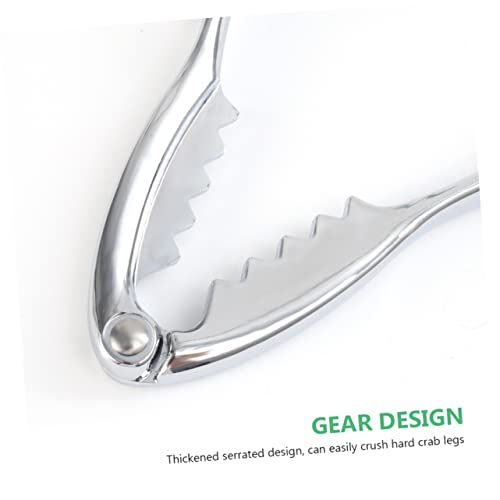 Cabilock 1pc Crab Tools Walnut Stainless Steel Bottle Opener Crab Leg Crackers Household Tools Seafood Opener Home Crab Tools Crab Pliers Tool Crab Pliers Tools Biscuit Lobster Crab