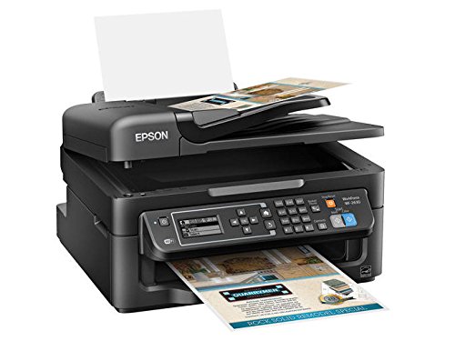 Epson WorkForce WF-2630 Wireless Business AIO Color Inkjet, Print, Copy, Scan, Fax, Mobile Printing, AirPrint, Compact Size