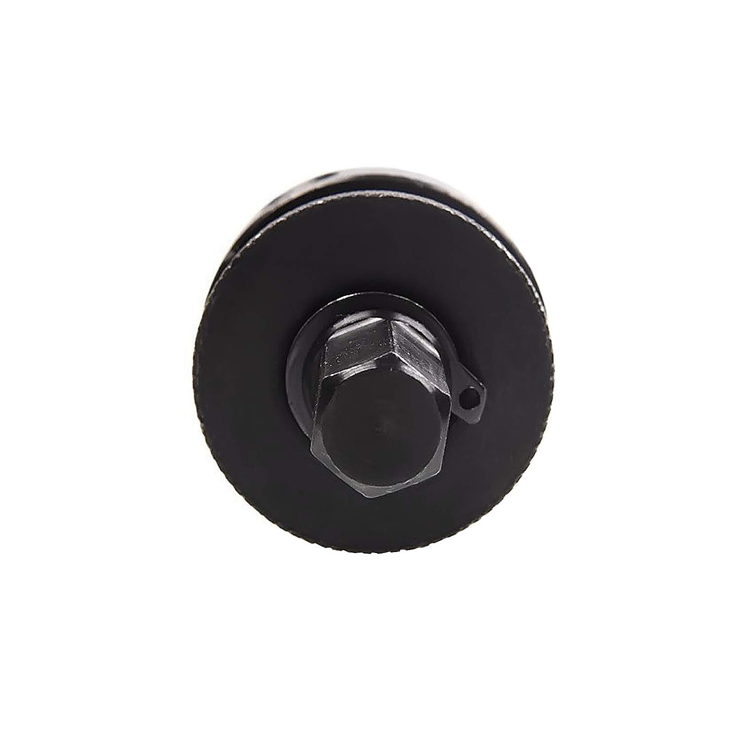 7/16” Hex Shank Hole Saw Arbor, Fits 1-1/4” to 6” Hole Saw Quick Change Heavy Duty Alloy-Steel Mandrel with 3 BONUS 1/4” Precision Drill Bits Replacement