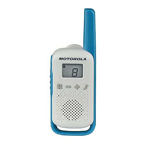 Motorola Solutions Talkabout T114TP White/Blue 16 Mile 2 Way Radio Three Pack