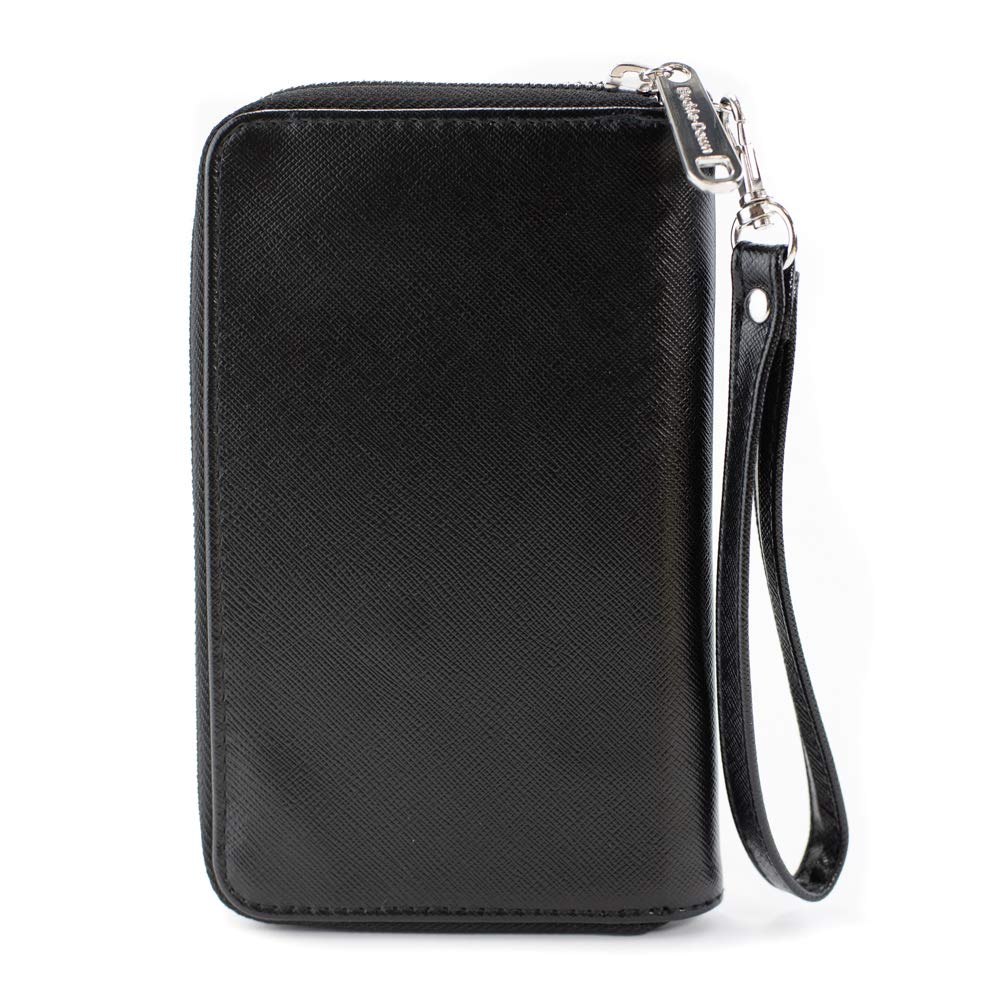 Buckle-Down Women's PU Zip Around Wallet Rectangle-Avatar: The Last Airbender, 7.5"x4.5"