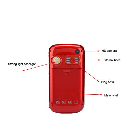 Tosuny Cell Phone for Seniors,Easy to use, Full VoiceAssistance Flip Phone 2.4 inch Touch Screen Support Dual SIM Card and 2800mAh Large Capacity Battery and High Light Flashlight(US Plug)