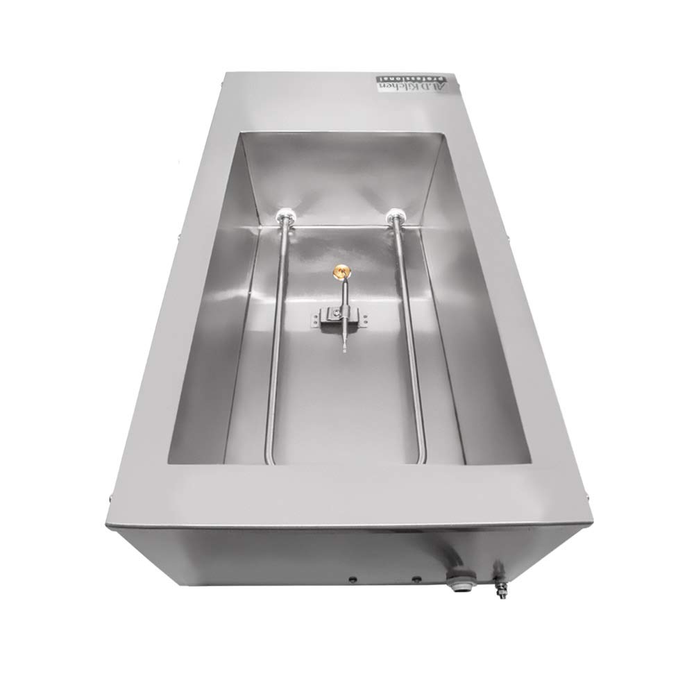ALDKitchen Chocolate Melting Pot | Manual Control Chocolate Melter for Home or Bakery Use | 3 Tanks for 13.5 lb (6 kg) of Tempered Chocolate | 110V | 1kW