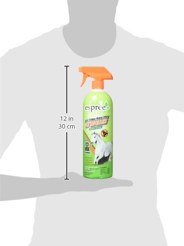 Espree Aloe Herbal Horse Spray | Fly Repellent with Aloe, Sunscreen, and Coat Conditioners | Promotes a Healthy Coat and Protection from The Sun | 32 oz Ready to Use