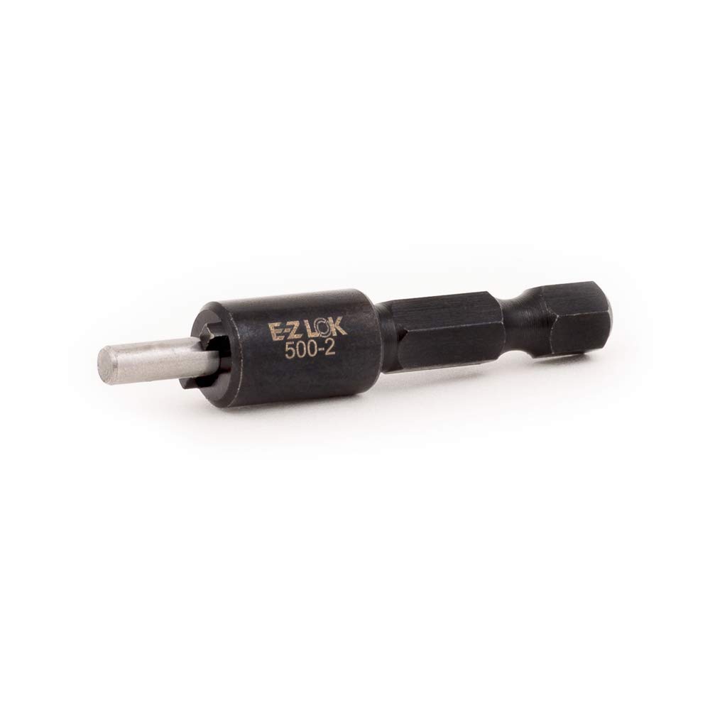 E-Z LOK 400-3 Threaded Inserts for Wood, Installation Kit, Brass, Includes 10-24 Knife Thread Inserts (6), Drill, Installation Tool