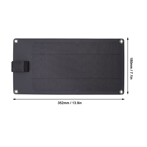 8W Solar Panels Charger Lights Photovoltaic Airplanes USB Power Bank Poles Solar Charging Panel 5V with Output Port Module Polysilicon for Battery Charging Panel Charger Power