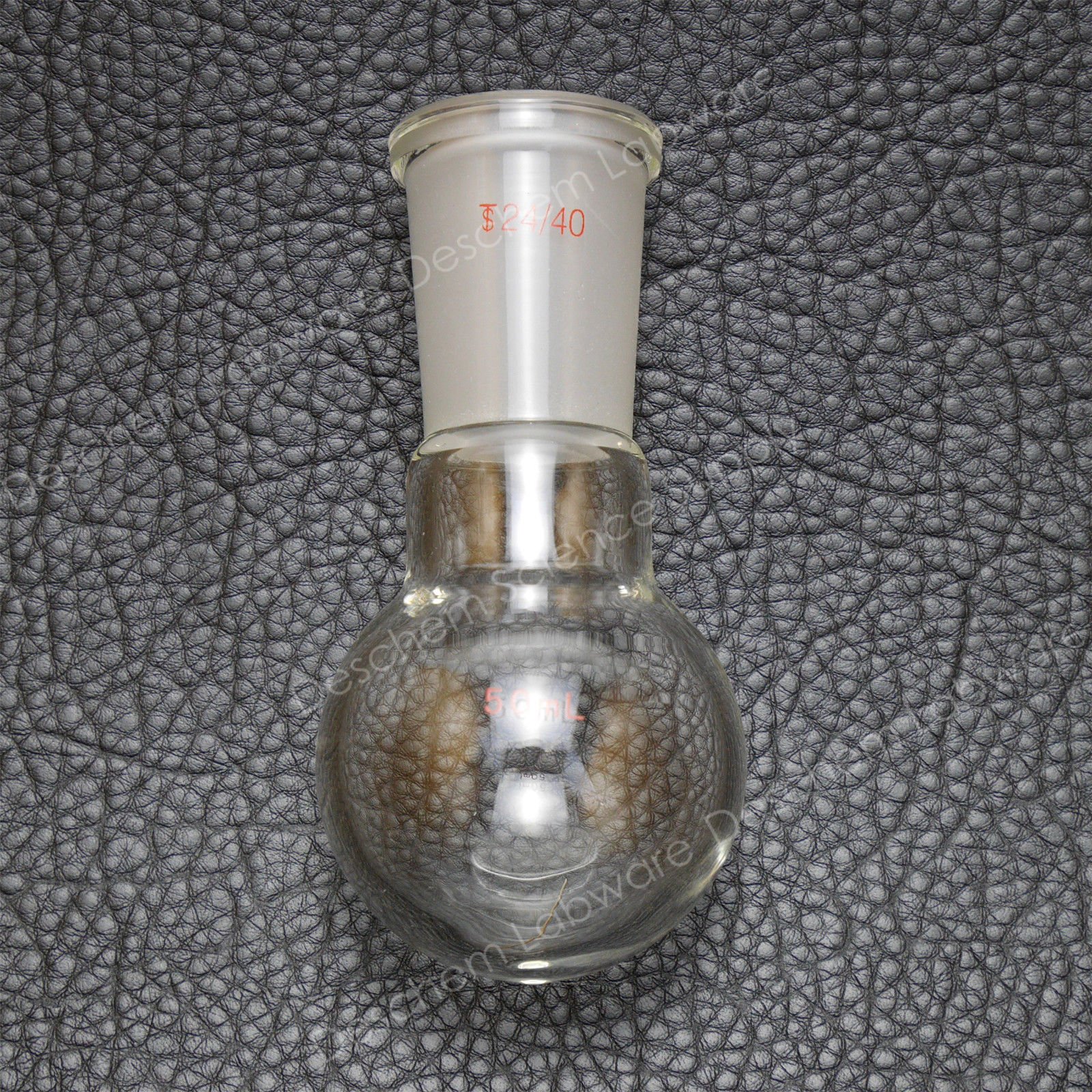 Deschem 50ml,24/40,1-Neck,Round Bottom Glass Flask,Single Neck,Laboratory Boiling Bottle