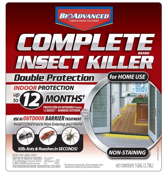 BioAdvanced 700005A Complete Insect Killer and Pest Control, Ready-to-Use, 1 Gallon