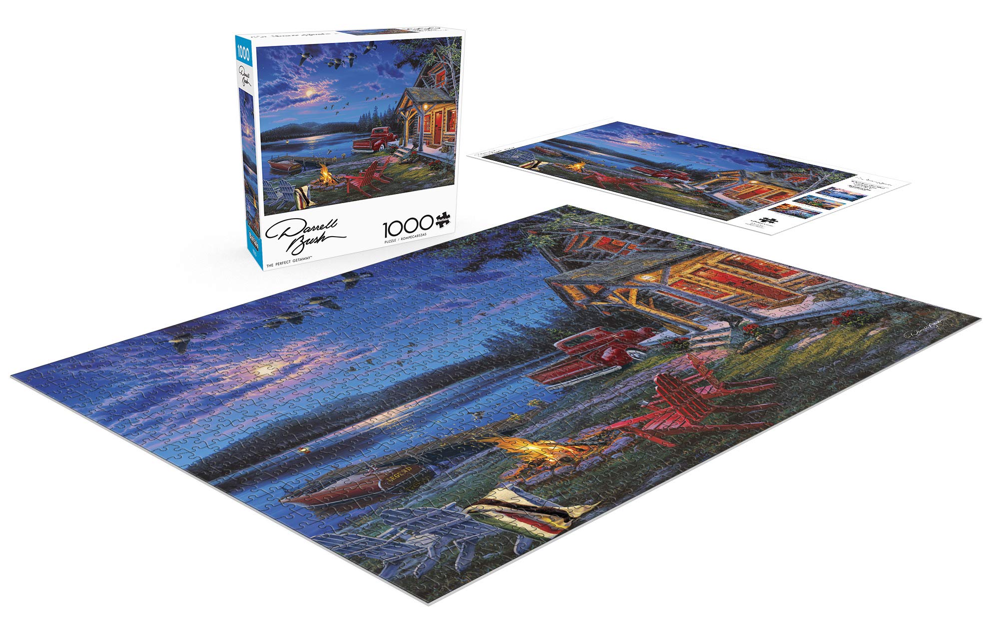 Buffalo Games - Darrell Bush - The Perfect Getaway - 1000 Piece Jigsaw Puzzle