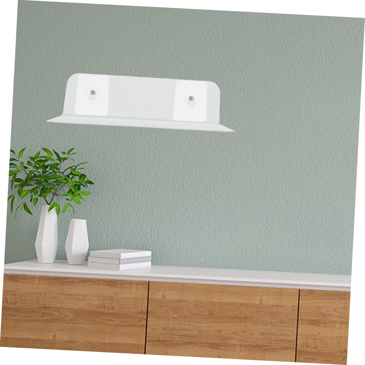 Zerodeko Acrylic Storage Rack Nursery Wall Shelves Children Storage Frame Durable Storage Shelf Versatile Acrylic Bracket Cosmetics Storage Shelf Kids Shelf Wall-Mounted Organizer