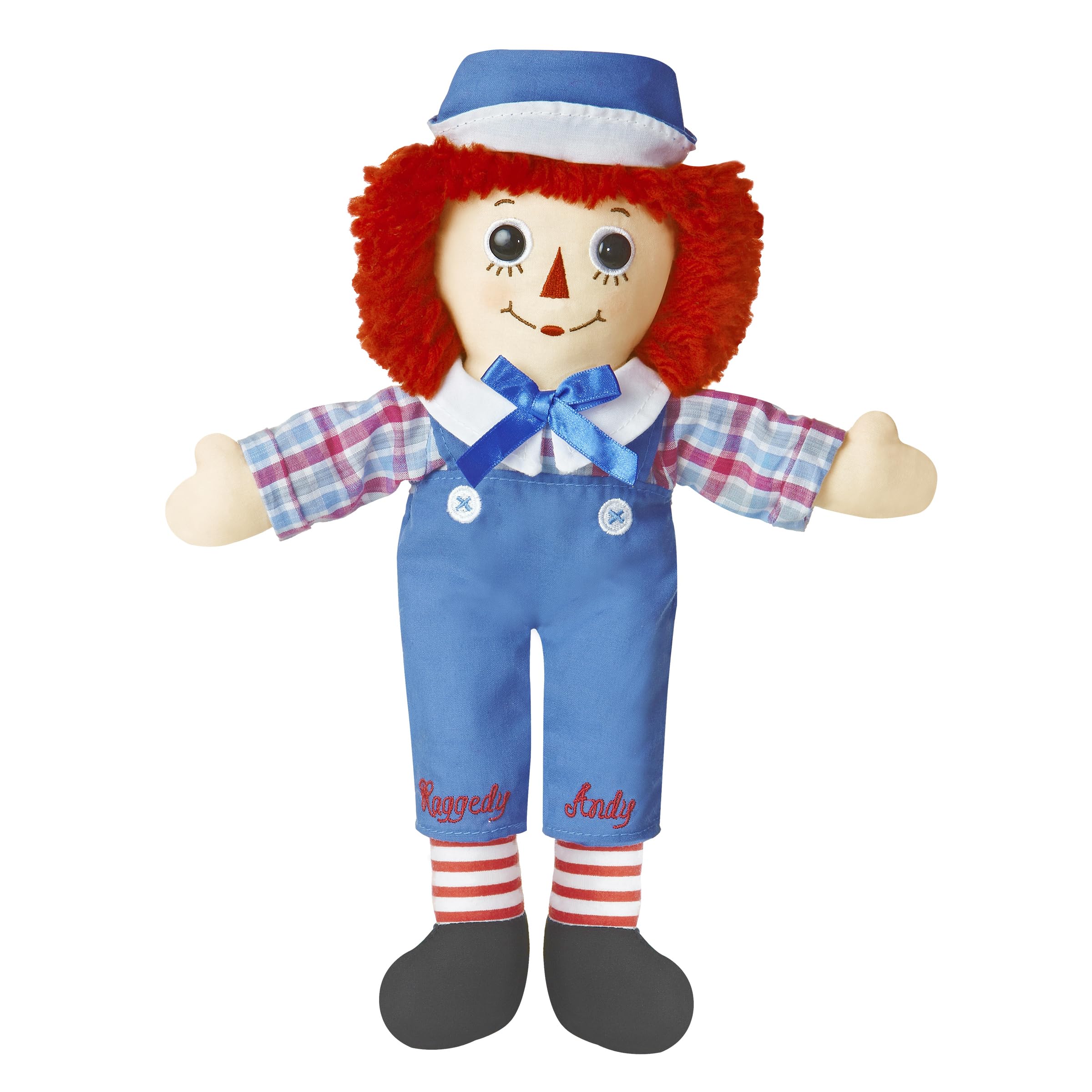 AuroraĀ® Timeless Raggedy Ann & Raggedy AndyĀ® Raggedy Andy Classic Stuffed Animal - Cherished Memories - Lasting Play - Multicolor 12 Inches
