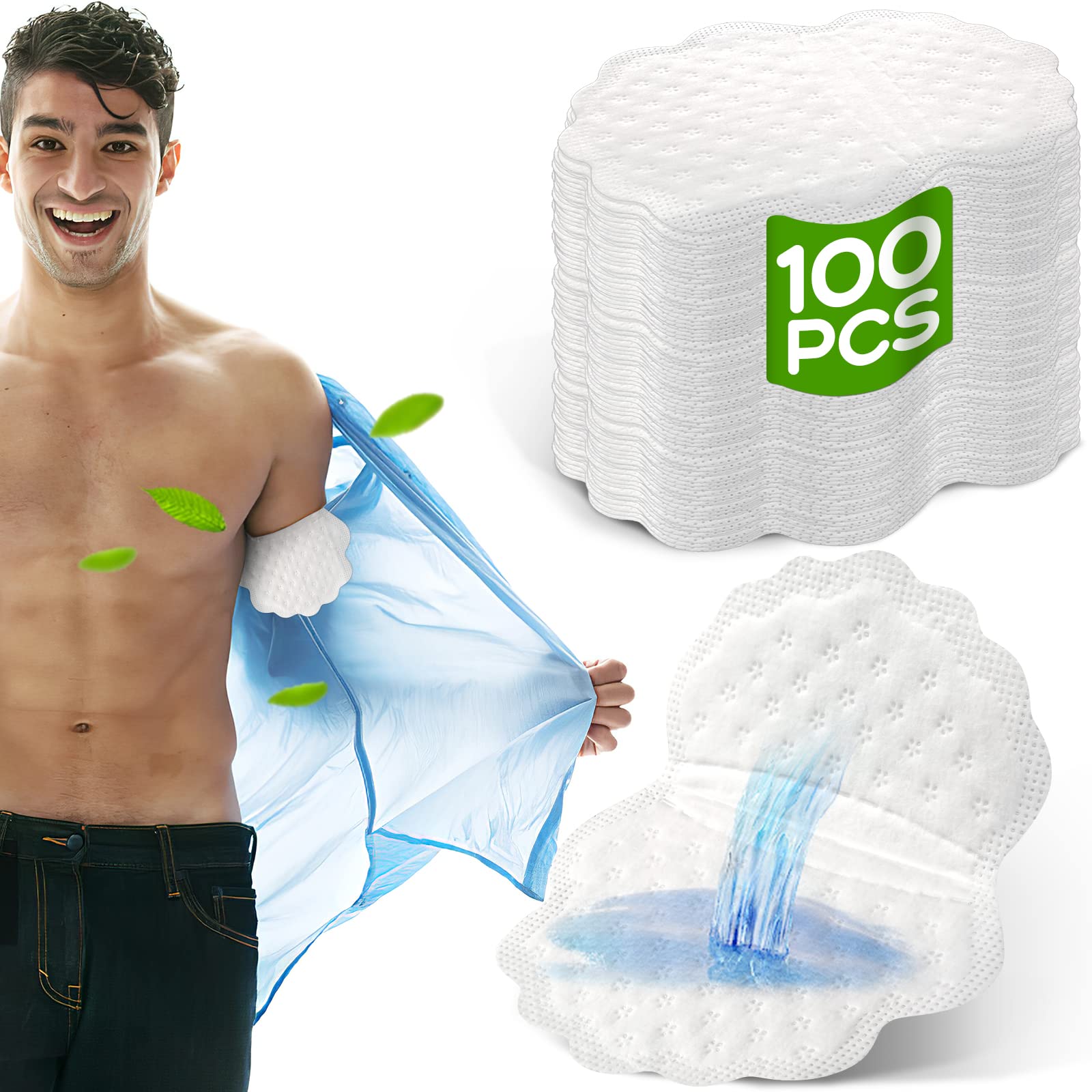 90Pack Armpit Sweat Pads, Disposable Dress Guards/Shields, Non Sweat Armpit Protection,sweat pads for women armpits