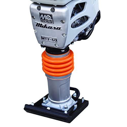 Multiquip MTX60HD Mikasa Honda GX100 Engine with Diaphragm Carb, 3060 lb. Impact Force, 10.4" Shoe
