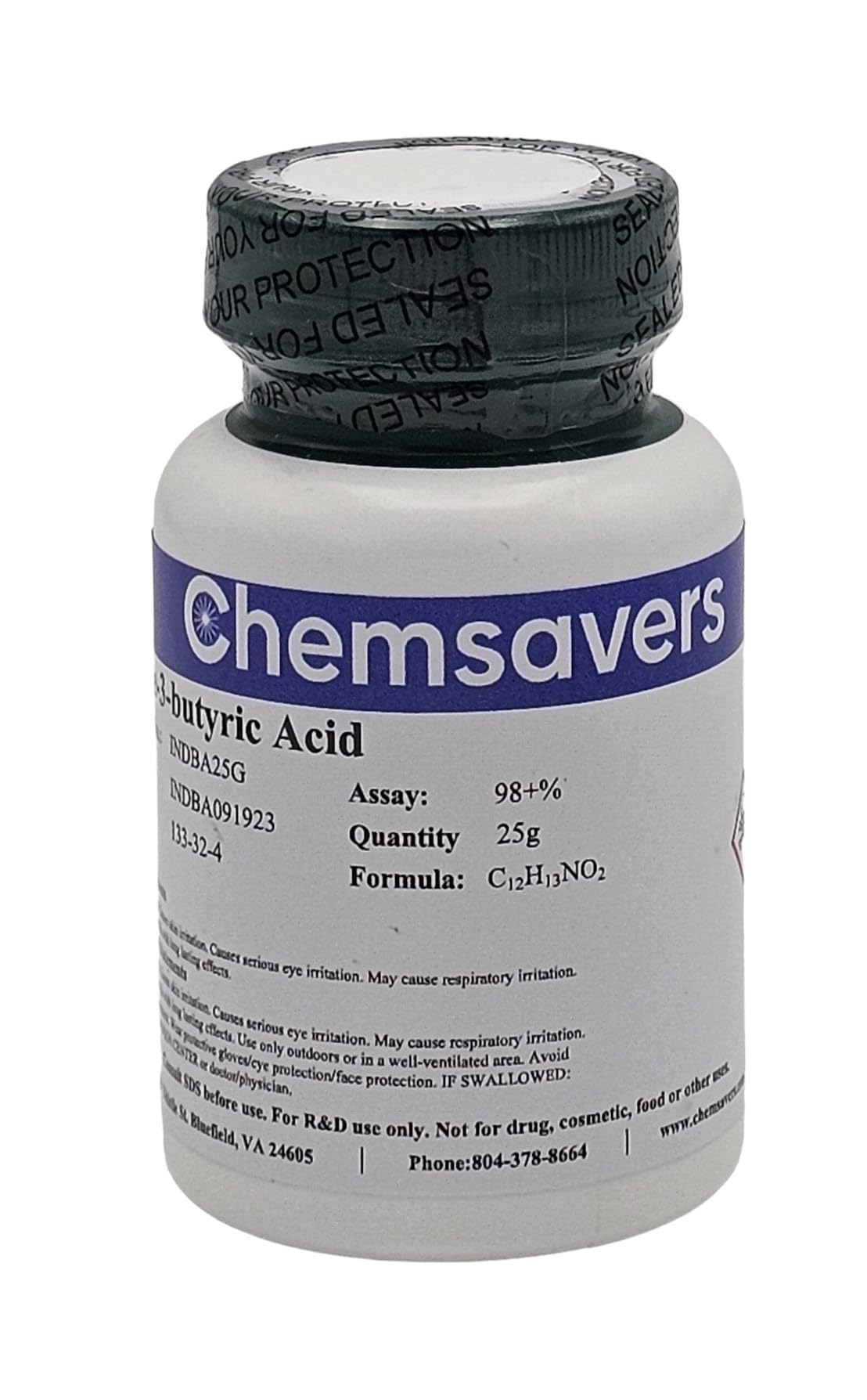Indole-3-butyric Acid, 98+%, 25g
