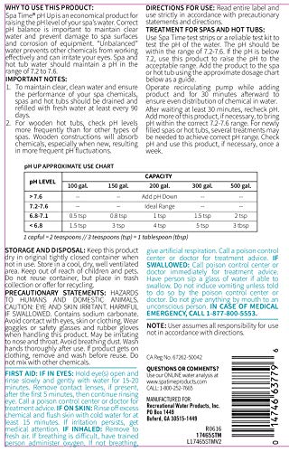 Aqua Chem Spa Time pH Up for Spas and Hot Tubs, 18-Ounce