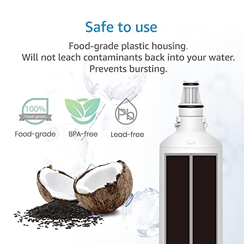 AQUA CREST F-2000 Under Sink Water Filter, Compatible with F-2000&F2000s, F-1000&F-1000S, AquaPure AP Easy C-Complete, Model No. WF03-F2