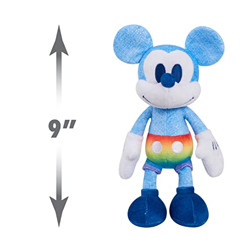 Just Play Disney Standard Pride Small Plush β Mickey Mouse, Kids Toys for Ages 2 Up, Amazon Exclusive