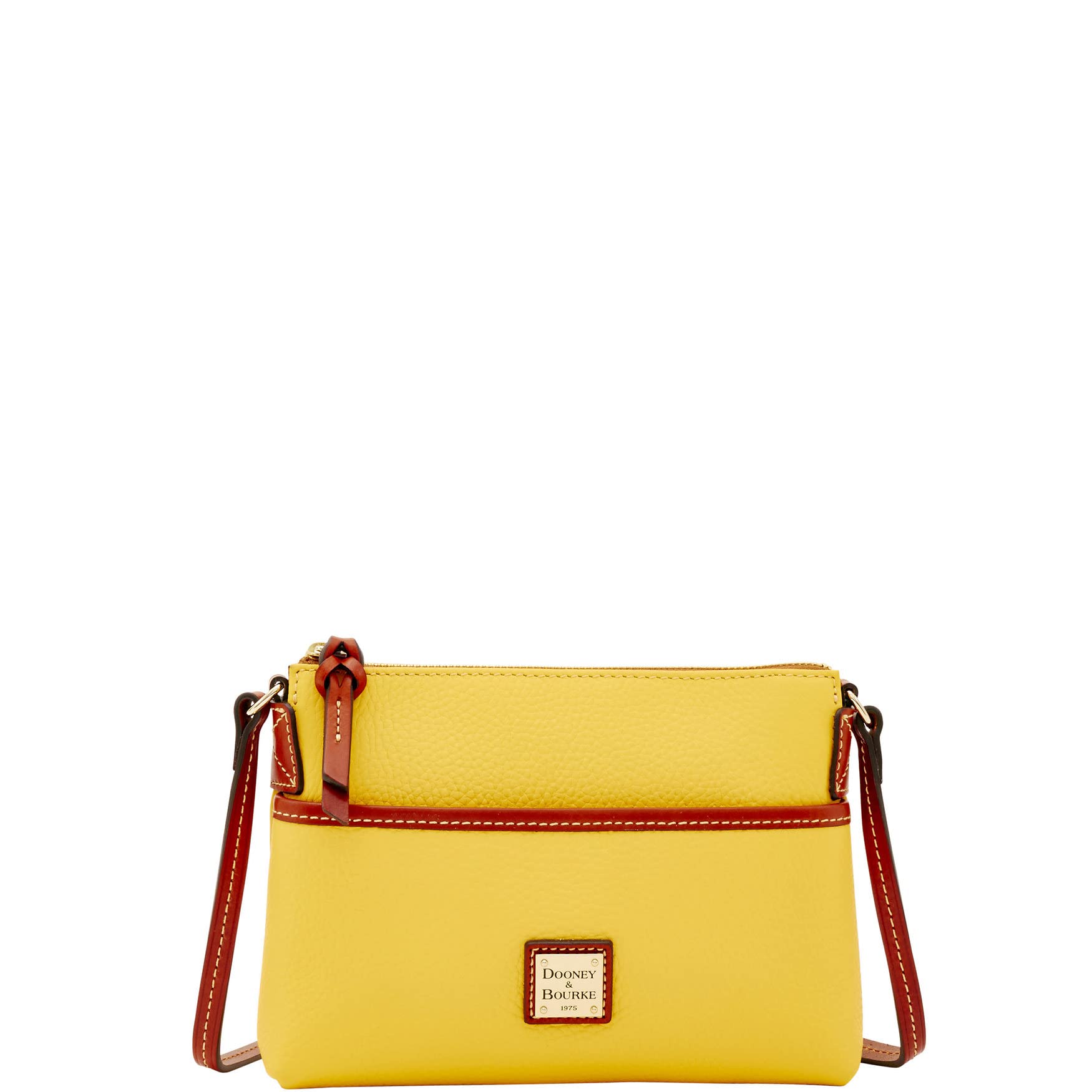 Dooney & Bourke Handbag, Pebble Grain Ginger Crossbody - Green